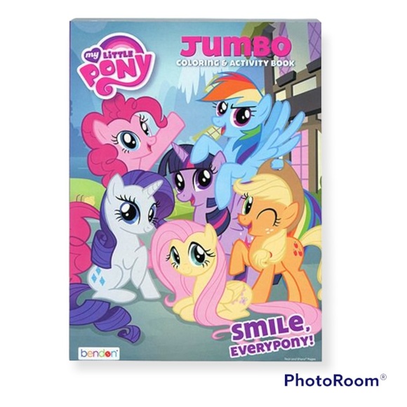 My Little Pony | Toys | 525 My Little Pony Jumbo Coloring Book | Poshmark